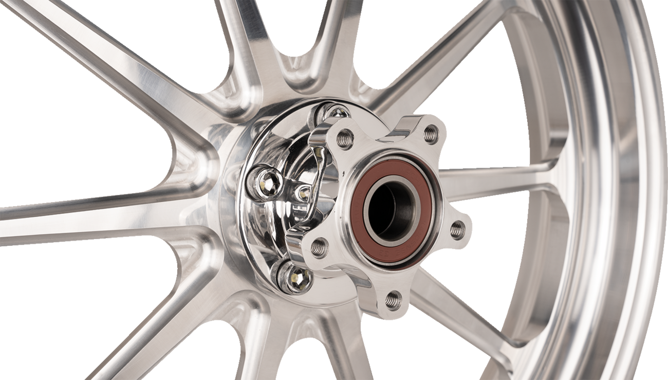 Wheel - Track Pro - Rear - Single Disc/with ABS - Machined - 17x6 ...