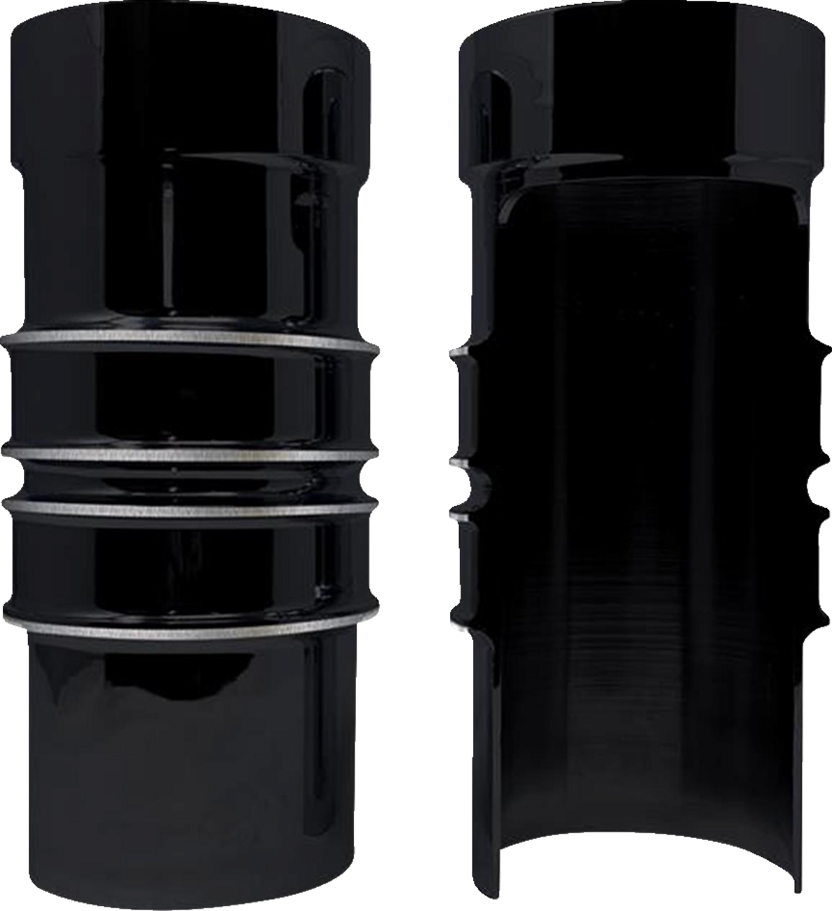 Fork Leg Bells - Black - Fat - Ripper - Millerbuilt Cycles