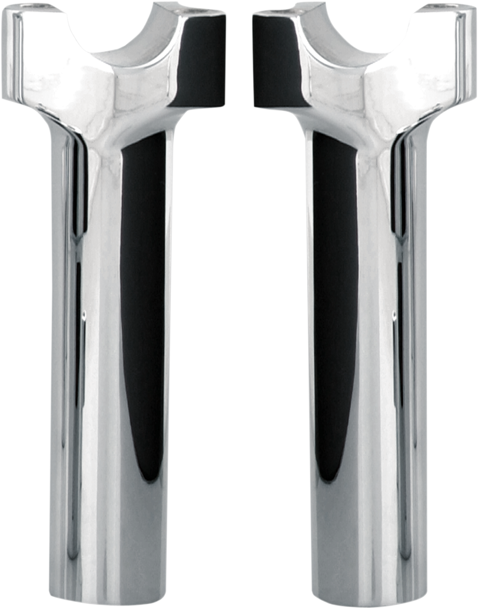 Chubby® Billet Risers - 6" - Chrome - Millerbuilt Cycles