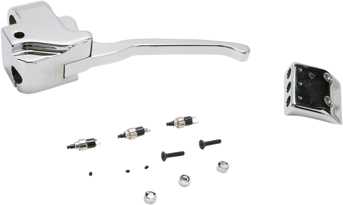 Clutch Control Lever - Switch - Chrome - Millerbuilt Cycles