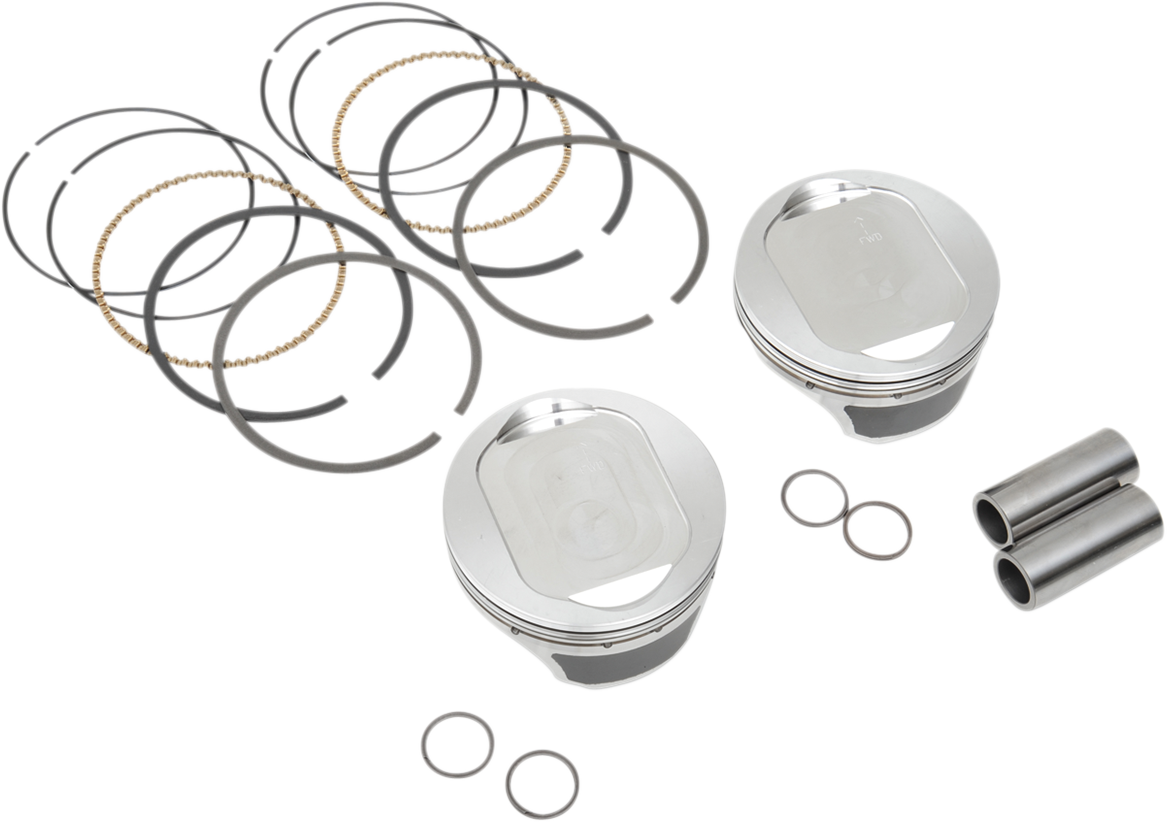 Forged Piston Kit - Twin Cam - Millerbuilt Cycles