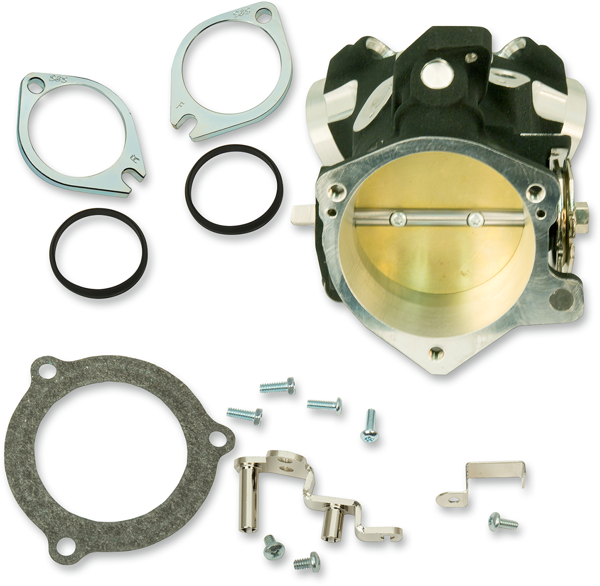 Throttle Hog Cable Operated Throttle Body Kit - Black - 66 mm ...