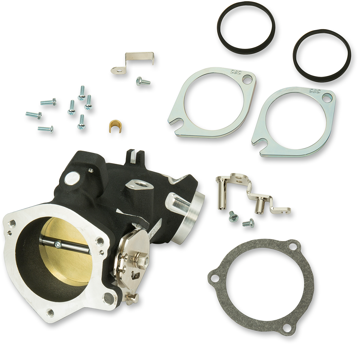 Throttle Hog Cable Operated Throttle Body Kit - Black - 58 mm - 111 ...