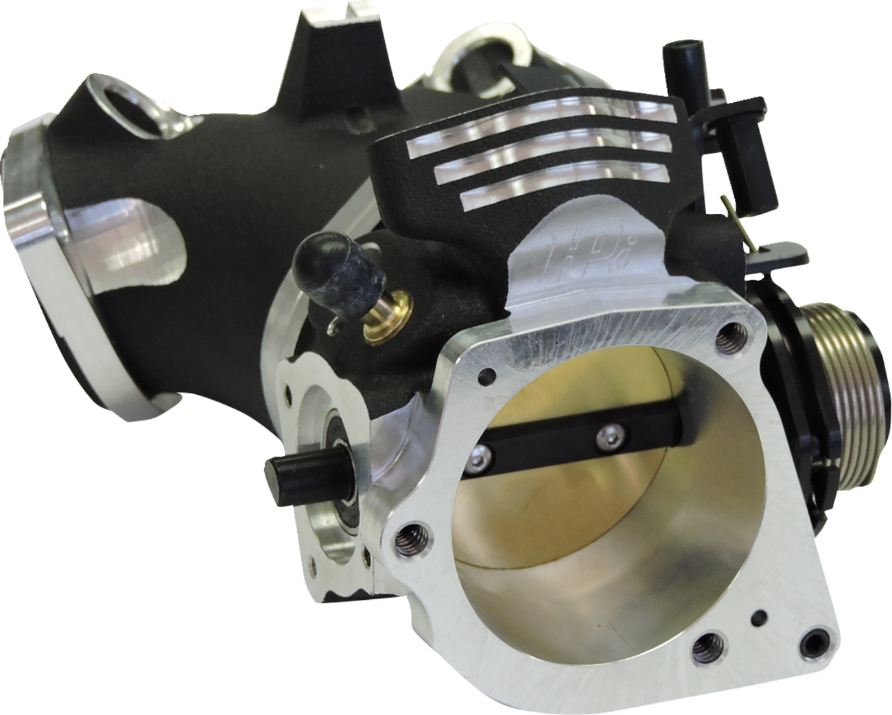 Big Bore Throttle Body - Black - 55 mm - Twin Cam - Millerbuilt Cycles