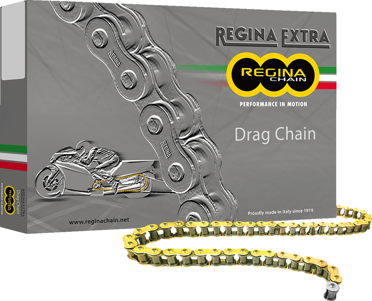 520 DR Extra - Drag Racing Chain - 140 Links - Millerbuilt Cycles
