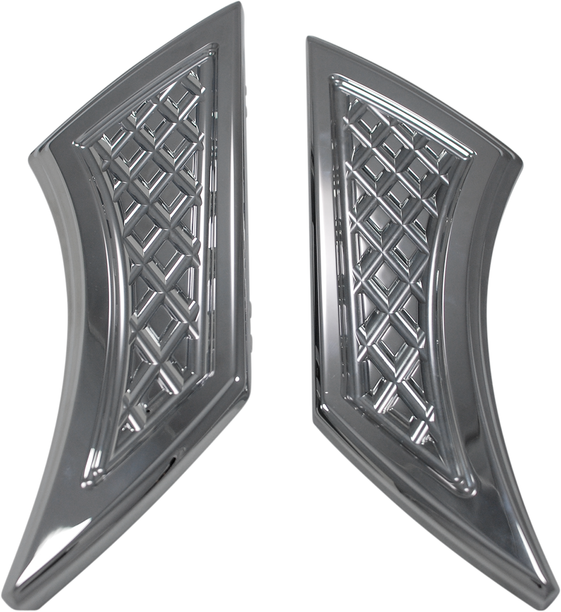 Floorboards - Platinum - Chrome - Millerbuilt Cycles