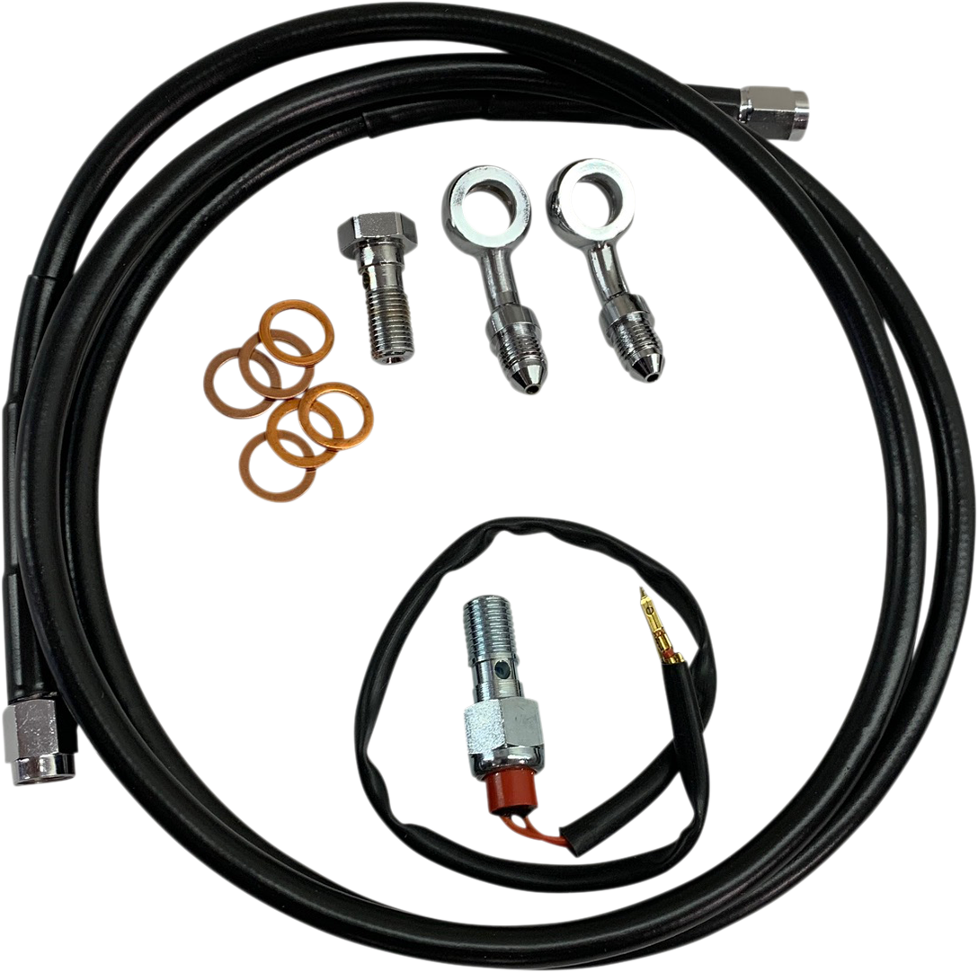 Brake Line - Softail - '18+ - Forward Control - Millerbuilt Cycles
