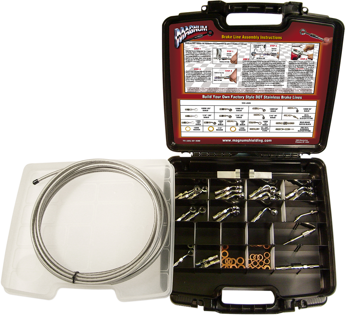 Build Your Own Brake Kit - Deluxe - Chrome - Millerbuilt Cycles