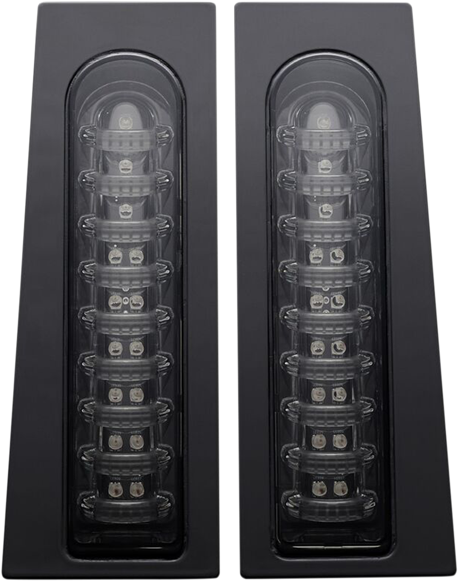 ProBEAM® Fillerz® Lights - Smoke - Gloss Black - Millerbuilt Cycles