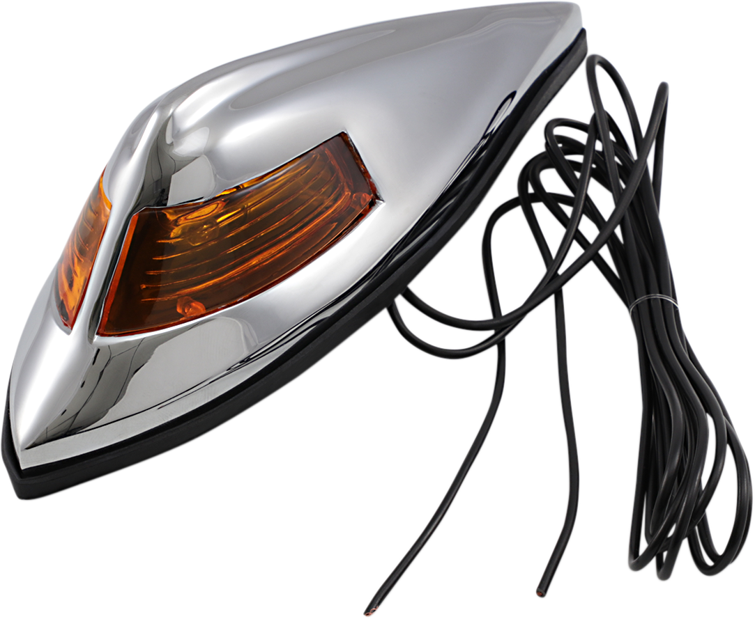Nostalgia Front Fender Light - Amber - Millerbuilt Cycles