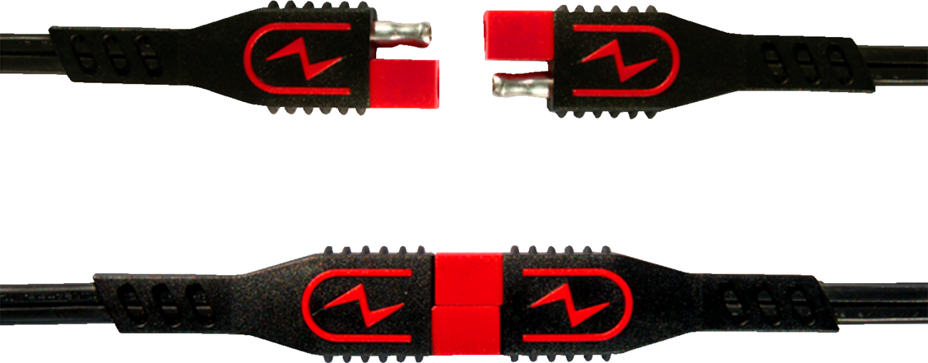 Eyelet Connector - Battery - Wire Terminal - Black/Red - 20 Pack ...