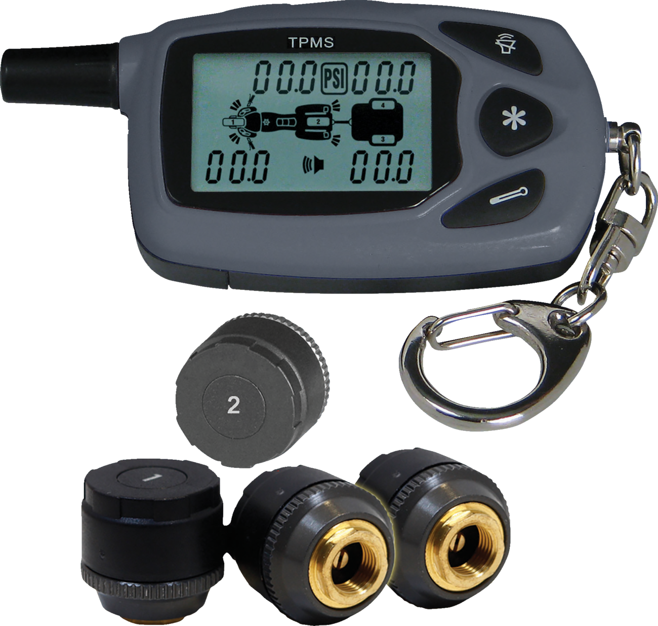 Bike and Trailer Tire Pressure Monitor System - Millerbuilt Cycles