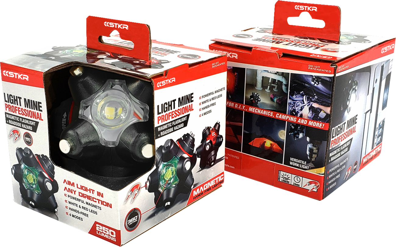 Flashlight - LED - 250 Lumens - Magnetic - Multi Functional ...