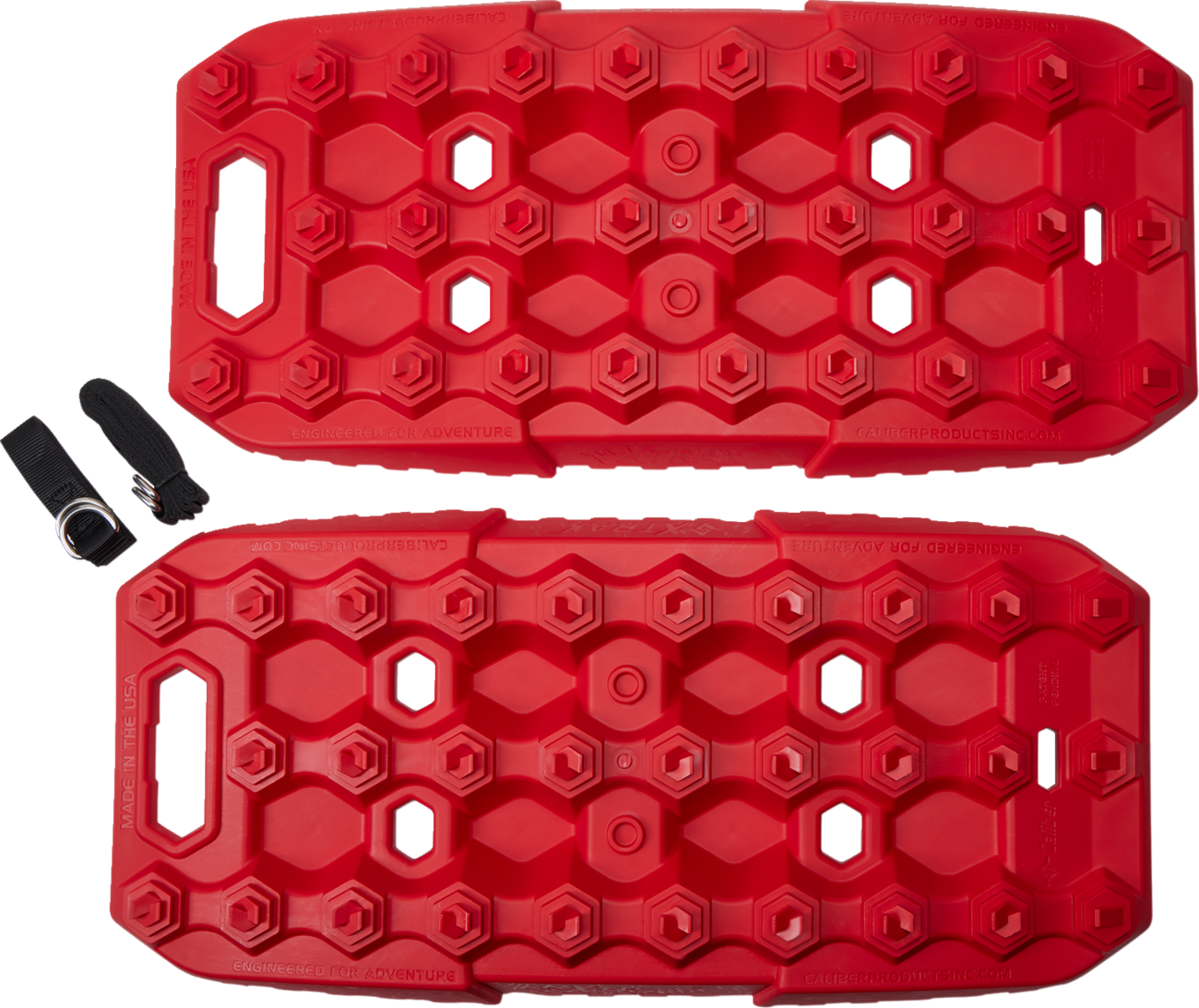 VTrax - Off-Road Recovery Boards - Red - Millerbuilt Cycles