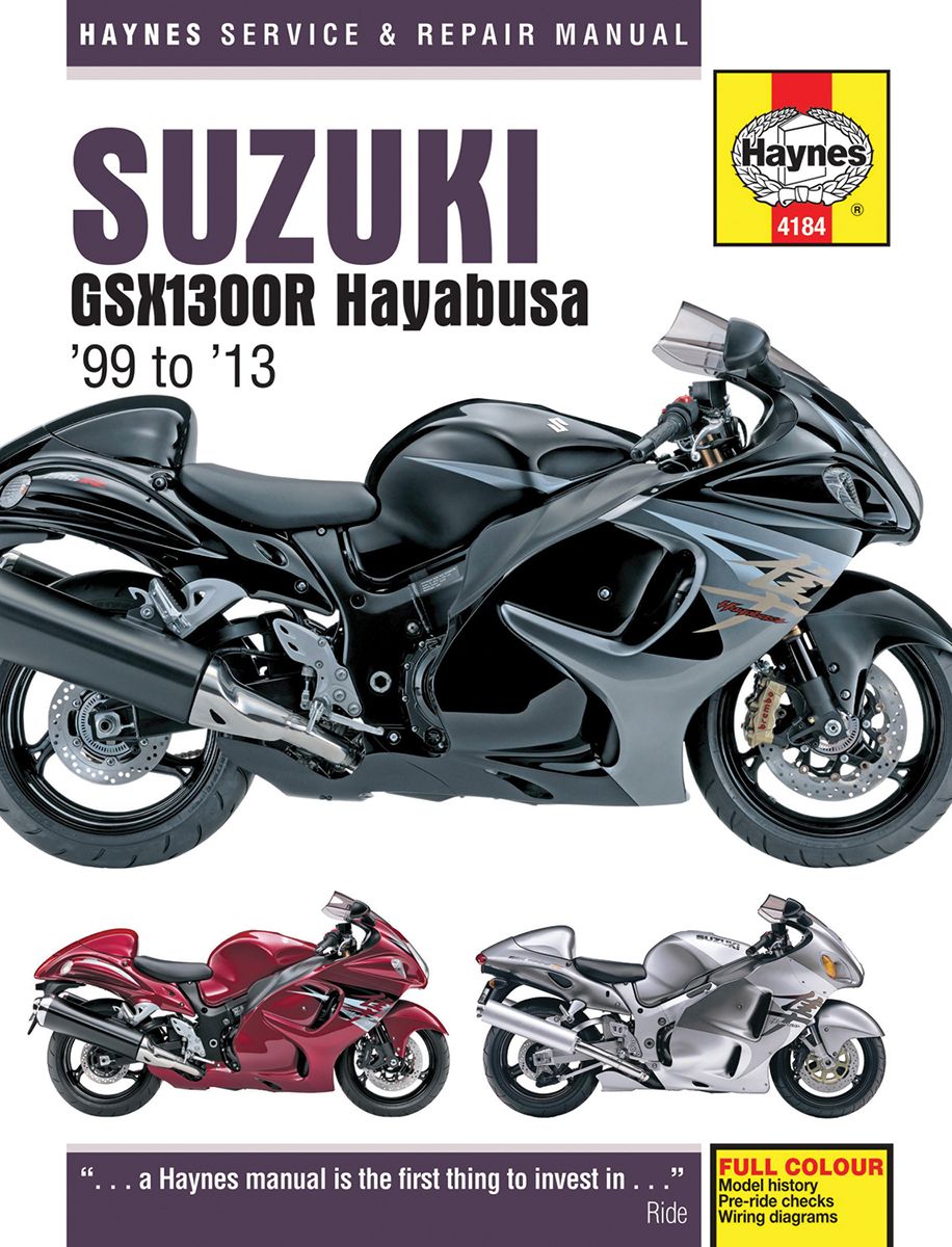 Manual - Suzuki Hayabusa - Millerbuilt Cycles
